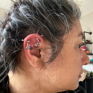 Industrial Piercing Industrial Bars Piercing Jewelry - Etsy