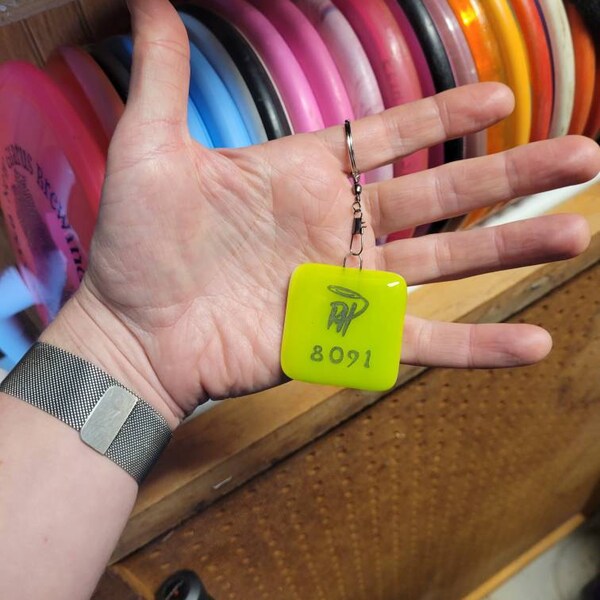 Disc Golf Tags - Buddy Tags - Wood, Engraved - Competition Leisure ...