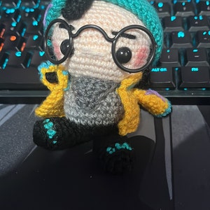 Valorant Yoru, Valorant Yoru Plushie, Valorant Yoru Doll, Amigurumi ...