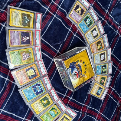 Filled & Sealed Vintage Proxy Pokemon Trading Card Game Booster Box ...