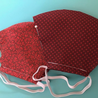 Face Mask With Pocket Sewing Pattern 2 Sizes PDF Sewing Pattern Instant ...