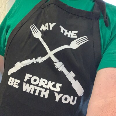 Couples Apron Set Funny Matching Aprons He Cooks She Eats - Etsy