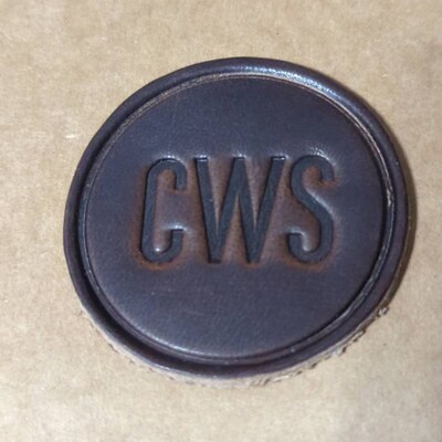 Personalized Leather Patch Custom With Logo Text or - Etsy