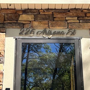 Script Address Sign script House Numbers Custom House - Etsy