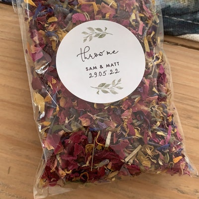 Pick Your Confetti 30 Types 100% Biodegradable Confetti Petals, Natural ...