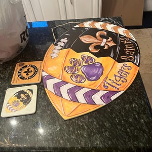 Tulane Wave Yard Sign, Tulane University, Yard Stake, PVC, Outdoor ...