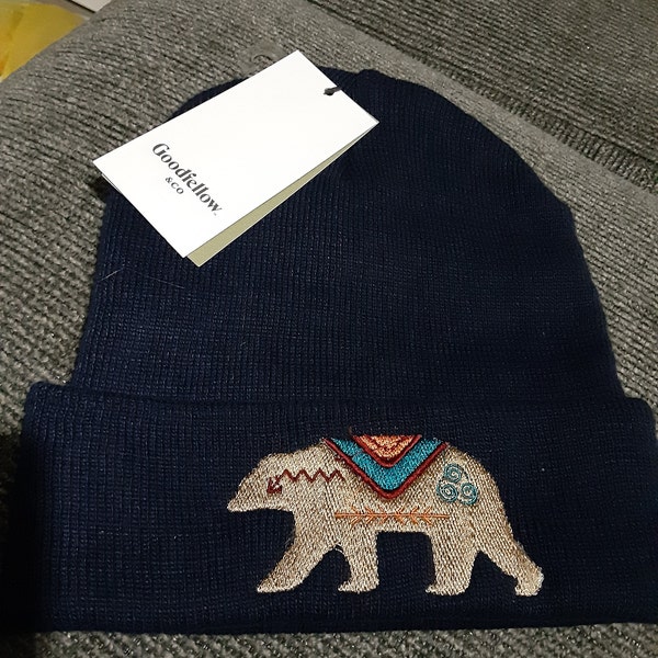 Tribal Bear - Machine Embroidery Design, Native American Bear ...