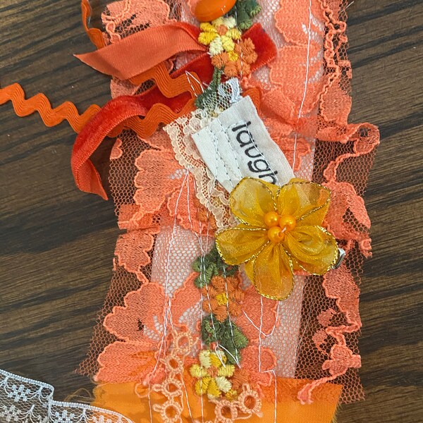 Set of Paper Tags Embellished Journal Tags Junk Journal Tags Pretty ...