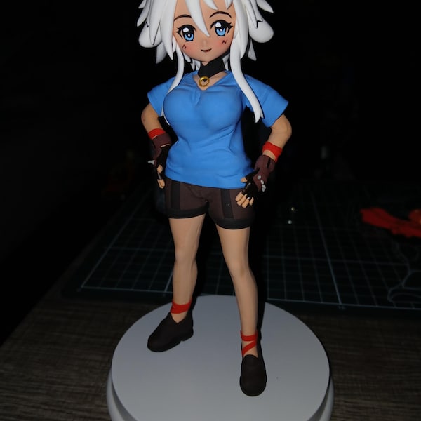 Anime Clay Figures, Game Clay Models, Cute Clay Models, Clay Dolls ...