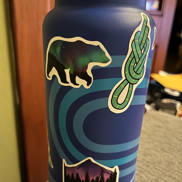 50 Outdoor Camping Hiking Stickers Pack Nature Set Lot - Etsy