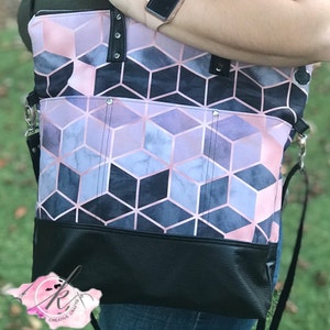 Twofer Tote PDF Sewing Pattern, Downloadable Tote Bag Sewing Tutorial ...