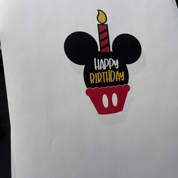 Mickey Mouse First Birthday SVG Bundle - Etsy