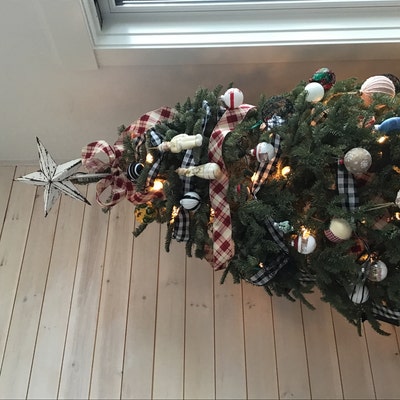 White Star Christmas Tree Topper Decoration White Metal Star 12 ...