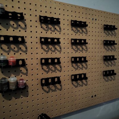 Hobby Storage Citadel Games Workshop Paint Racks Holders for Peg Board ...