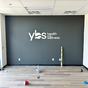 Leds Sign for Business, Office Sign, 3D Wall Logo for Business, Shield ...