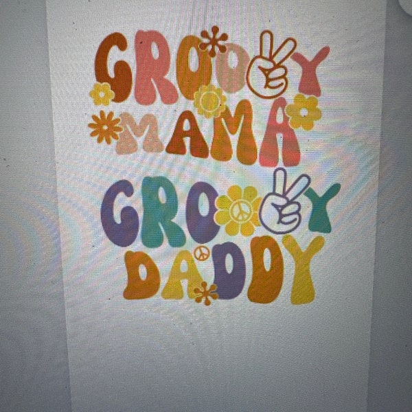 Groovy Family SVG Bundle, Retro Family Svg, Groovy Birthday Svg ...