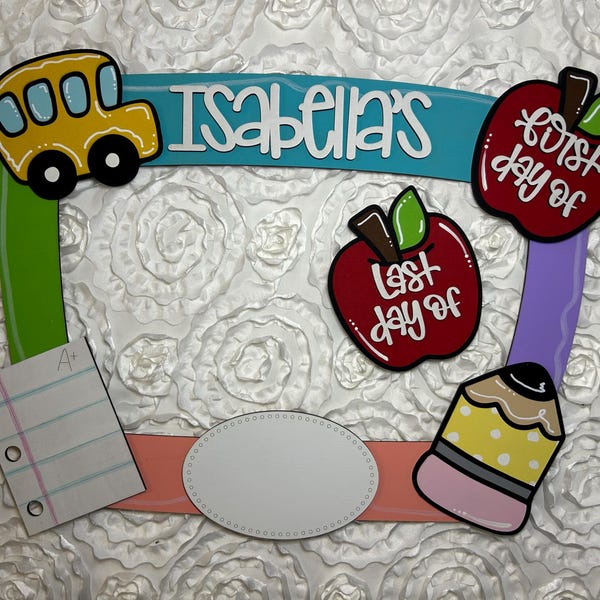 DIGITAL TEMPLATE: Back to School Teacher Pencil Teach Door Hanger ...