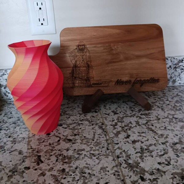 Unique and Elegant 3D Printed Twisted Vase - Handcrafted Art Piece for ...