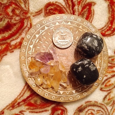 Obsidian Mirror, Scrying Mirror, Black Obsidian Mirror, Flat Obsidian ...