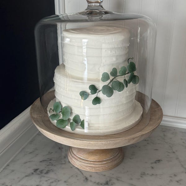 Rustic Wedding Cake for Display. Diagonal Buttercream Design. Faux ...