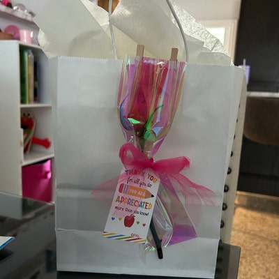 Teacher Appreciation TAGS, TEACHER Thank You Gift Tag, End of School ...
