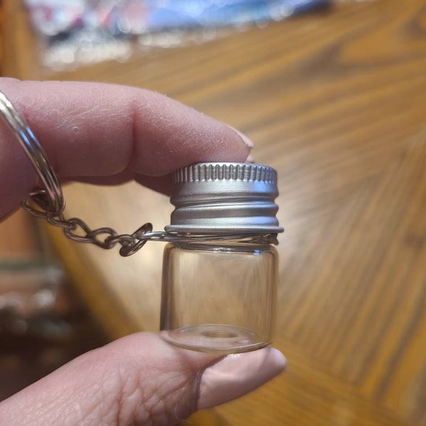 Tiny BLANK Bulk Miniature Bottle Jar Keychain Cute - Etsy