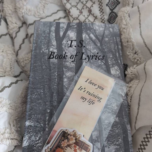 Lyric Book TS, the Entire Collection, Coffee Table Book, Booktok ...