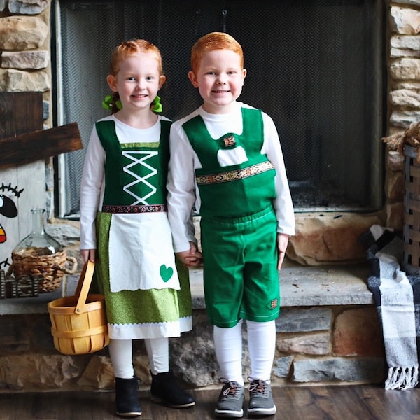 Hansel and Gretel Costume Set (twin Halloween Costume, Oktoberfest) - Etsy