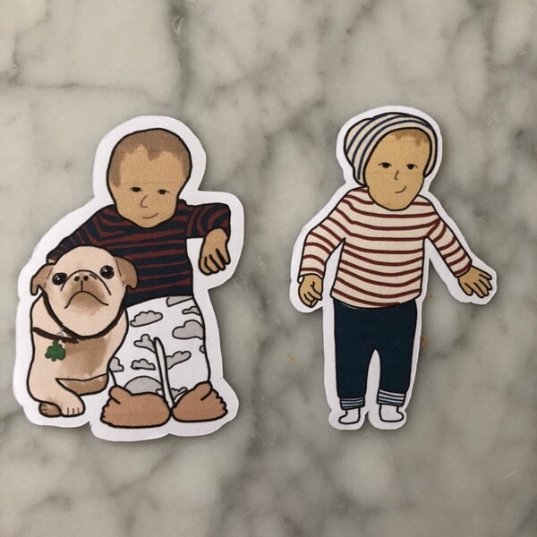 Scotty Dog Sticker Sheet - Scotty Dog Stickers - Etsy