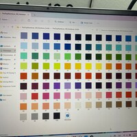 SALE 100 Rainbow Digital Paper Rainbow Solid Digital Paper Scrapbooking ...
