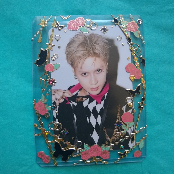 Decorated Toploader Custom Toploader Kpop Photocard Holder - Etsy