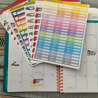 School Activity Planner Stickers Functional Planner Stickers - Etsy