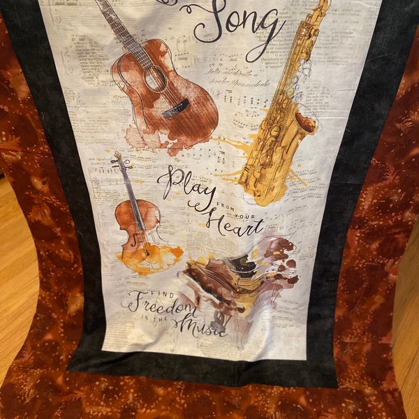 Nancy Rink City Leaves Wall Quilt KIT Top Binding Back Sleeve - Etsy