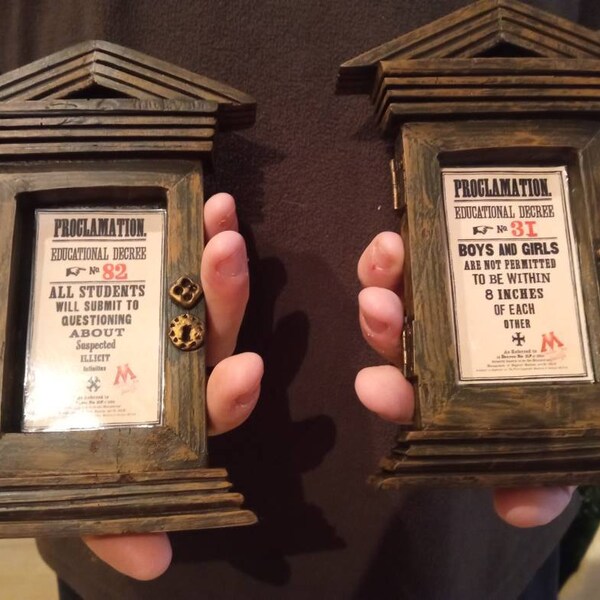 Dolores Umbridge's Proclamation Decree- Inspired by Harry Potter - Etsy