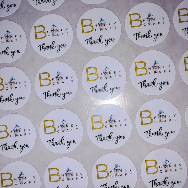 Personalized Bakery Business Stickers, Floral Rolling Pin Labels, Baker ...