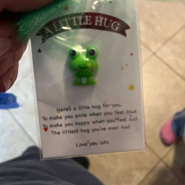 Sunflower and Ladybug Pocket Hugs, Sunflower Pocket Hugs, Keepsake ...