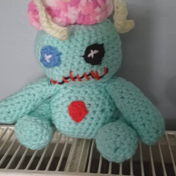 PDF File Amigurumi Chunky Pattern Crochet - Alien Amigurumi in English ...