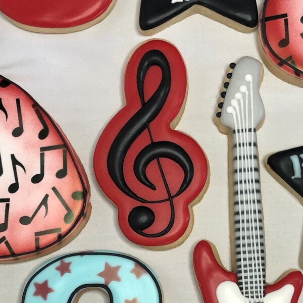 Treble Clef Music Note Cookie Cutter - Etsy