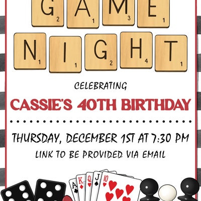 Game Night Digital Planner Stickers, Goodnotes Stickers, Pre-cropped ...