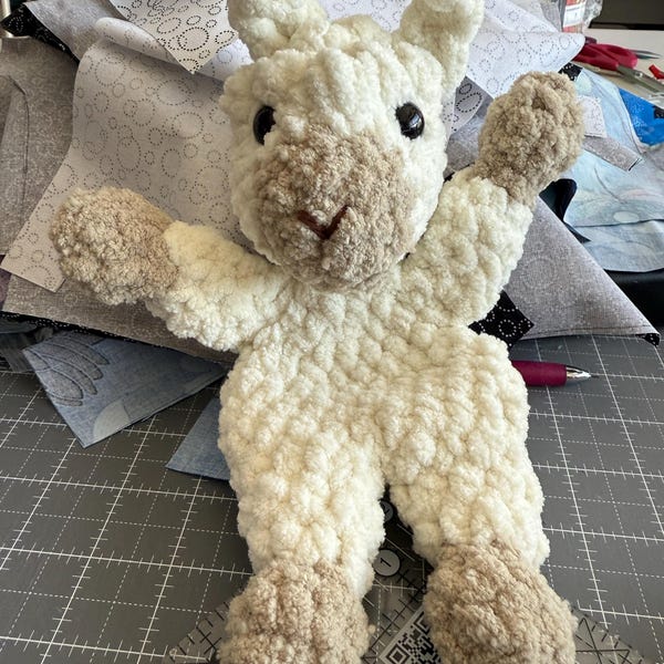 Winnie the Mini Bunny Snuggler Crochet Patterns Crochet Plushies - Etsy