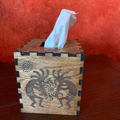 Southwestern Styled Tissue Box - Etsy