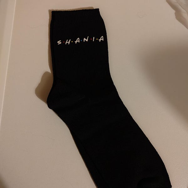 Sun and Moon Socks - Personalised Socks - Custom - Celestial - Crescent ...