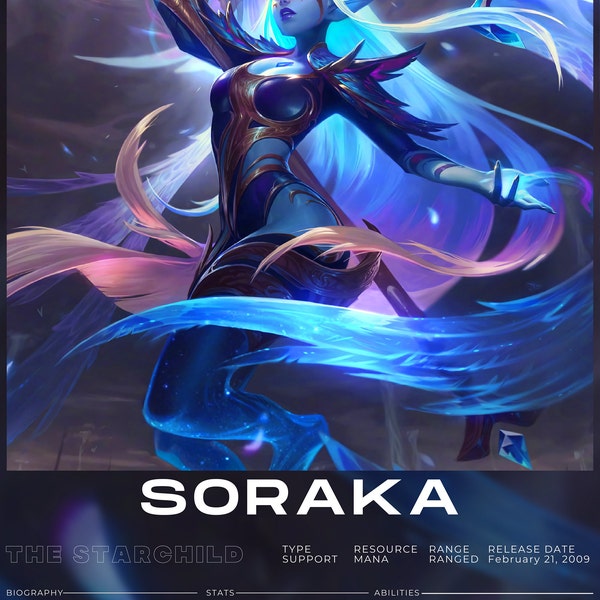 League of Legends, Hall of Legends Custom Poster. Risen Ahri ...