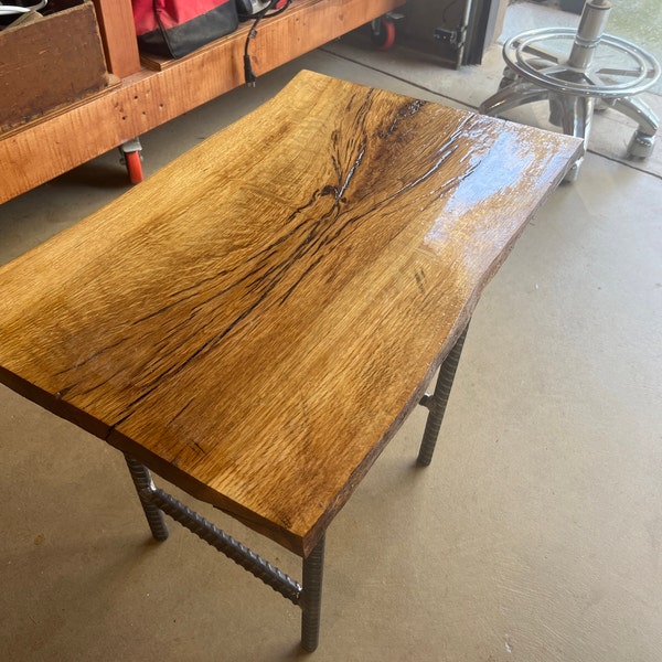 Solid 1" Round Rebar Coffee Table Leg Set of 2 -coffee Table Legs ...