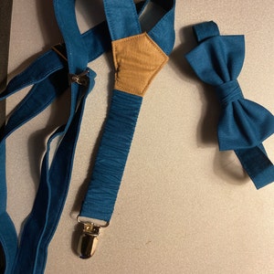 Floral Bow Tie Suspenders Floral Suspenders Bow Tie Unisex - Etsy