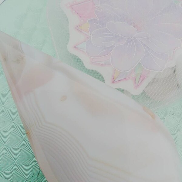 Crazy Lace Palm Stone - Natural Stone - Crystal Home Decor - - Etsy