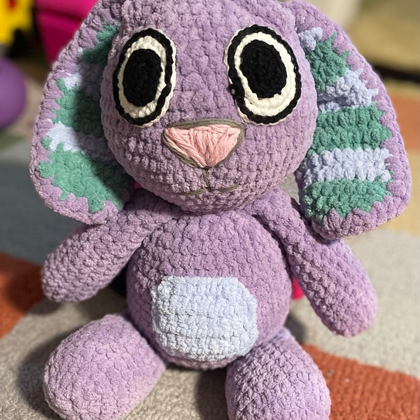Floppy Bunny Plush PDF Crochet Pattern - Etsy
