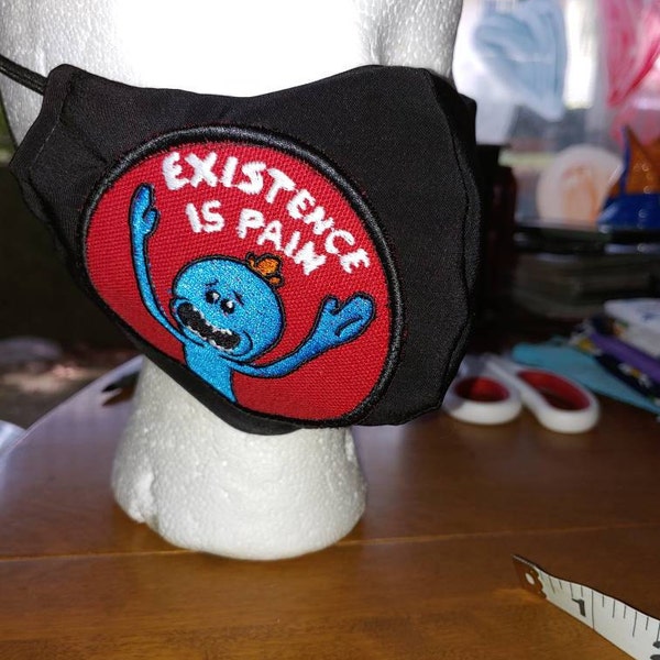 Mr. Meeseeks "existence is Pain" 3.5" Patch. - Etsy