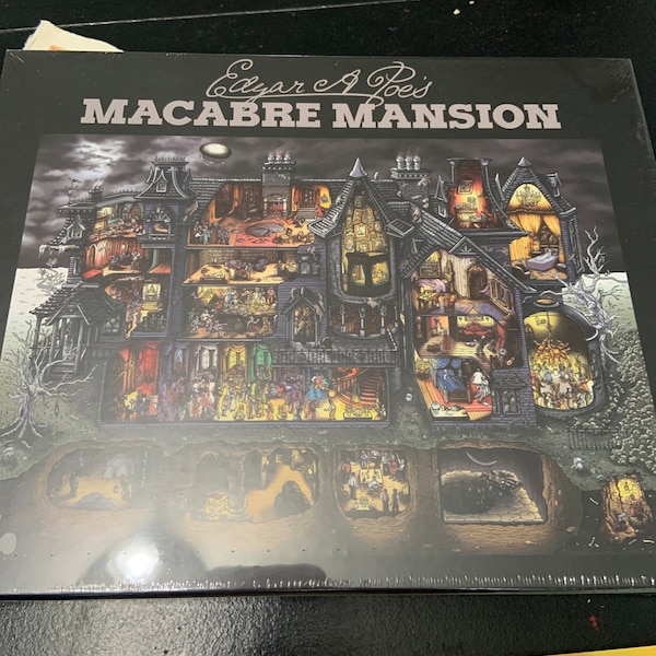 Edgar Allan Poe Macabre Mansion 1000 Piece Jigsaw Puzzle - Etsy