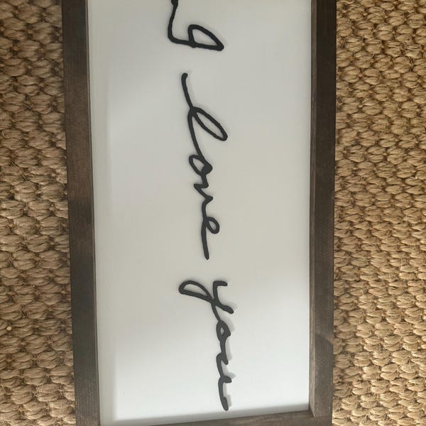 3D Custom Handwritten Wooden Sign || Personal Handwriting Wood Sign ...